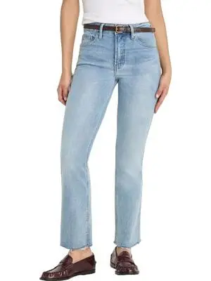 GOOD AMERICAN Good American High Rise Kick Flare Jeans