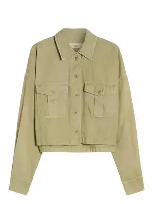 Max Mara Pocket Cotton Shirt - Green