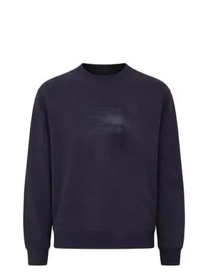 Armani Exchange Logo Detail Sweatshirt - Blue