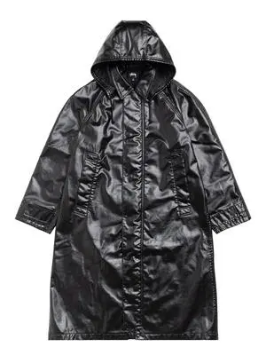 StÜssy Coated Field Coat - Black