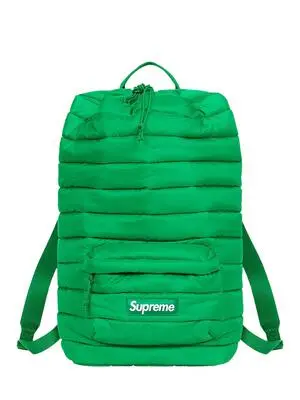 Supreme Puffer Backpack - Green