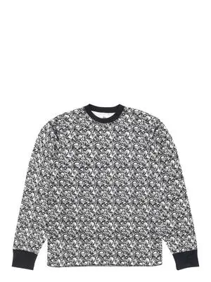 StÜssy Pigment Dyed Long-sleeve Thermal 'bones - Grey