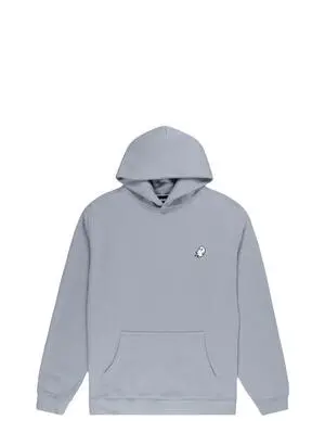 DALIX Ghost Relaxed Midweight Fleece Pullover Hoodie Powder