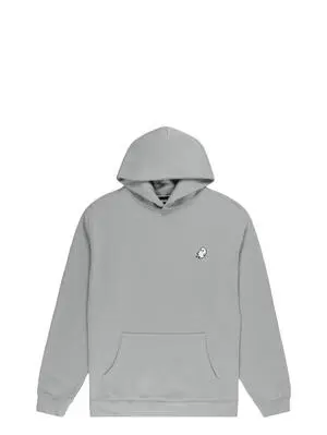 DALIX Ghost Relaxed Midweight Fleece Pullover Hoodie Storm
