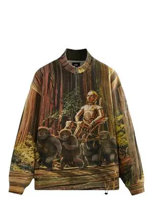Kith X Star Wars King C-3po Quarter Zip - Multicolor