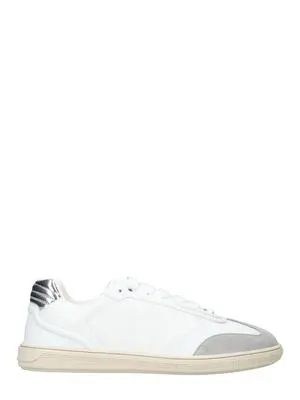 Versace Leather Low-Top Sneakers White