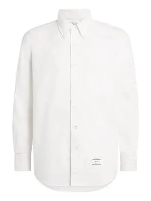 Thom Browne Cotton Hector Embroidered Shirt - White