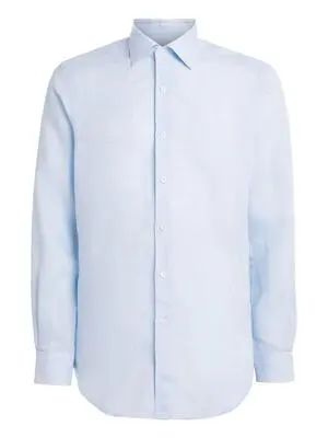Pal Zileri Linen Shirt - Blue