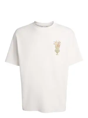 Drole De Monsieur Cotton Cannes T-shirt - White
