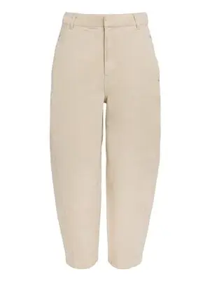 Barbour Daya Barrel-Leg Jeans Ivory