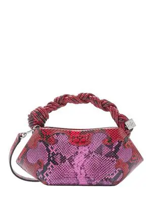 GANNI GANNI Mini Bou Bag With Twisted Handle Pink