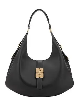 GANNI Large Kat Bag - Black