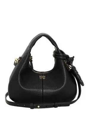 GANNI Mini Hobo Bag - Black