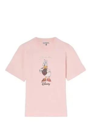 GANNI Daisy Duck T-shirt - Pink