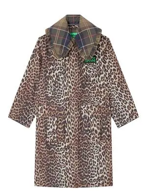 GANNI X Barbour Long Coat - Mixed