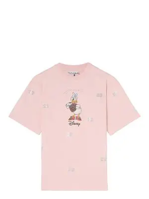 GANNI X Disney Daisy Duck T-shirt - Pink