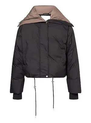ENTIRE STUDIOS Kelly Spread-collar Padded Jacket - Blackwood