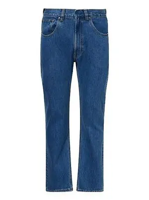 ENTIRE STUDIOS Slem Straight-Leg Denim Jeans River Wash