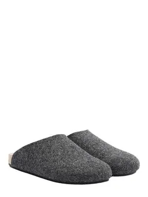THE ROW THE ROW Hudson Slippers Grey