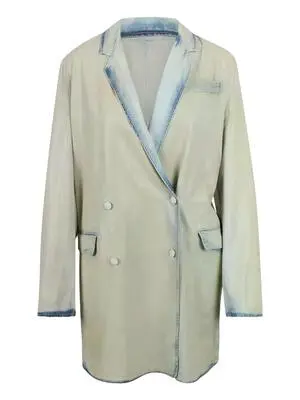 DIESEL® Double-breasted Coat - Neutrals