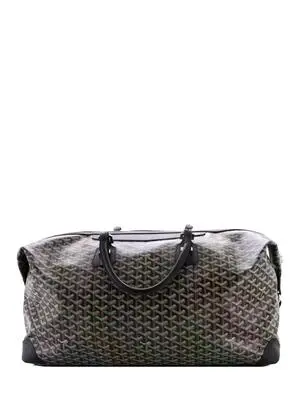 Goyard Boeing Coated Canvas 55 Travel Bag - Black
