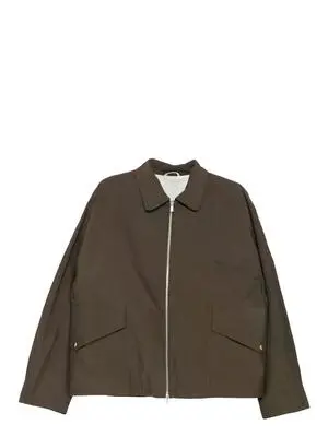 CROQUIS Collared Jacket - Brown