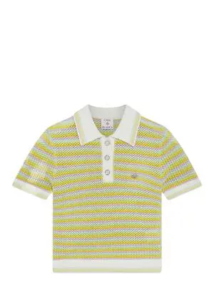 Casablanca Bourgeois Striped Polo Shirt - Multicolor