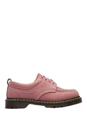Dr. Martens Lowell Nubuck Moc Toe Sneakers Dusty Rose Pink