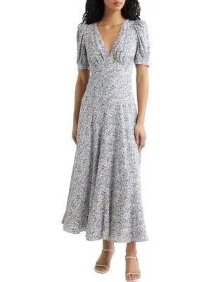 REFORMATION Naira Floral Dress - Dara