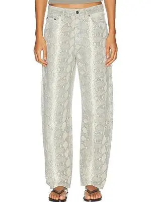 Citizens Of Humanity Miro Long Relaxed Jean In Print - Python