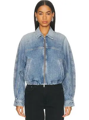 AGOLDE Dixon Cocoon Bomber Jacket - Outbreak