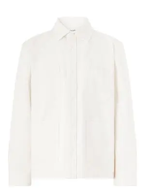 CORRIDOR Misha Cotton-twill Overshirt - Neutrals