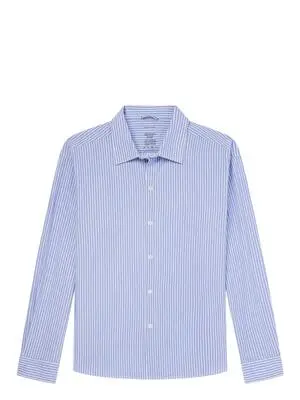 MFPEN Generous Striped Cotton Shirt - Blue