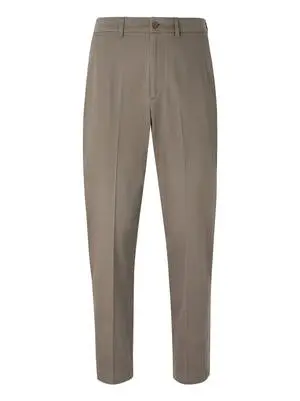 Dunhill Straight-leg Cotton-twill Chinos - Brown
