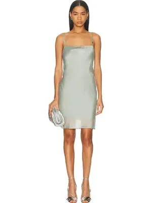 Helmut Lang Slip Dress - Aqua Gray