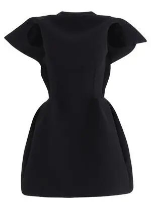 Maticevski Forge Structured Mini Dress - Black