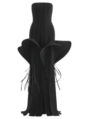 Maticevski Kingdom Strapless Gown - Black