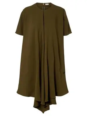 Loewe Draped Minidress - Green