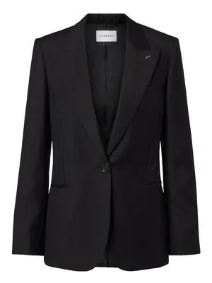 Givenchy Wool Striped Blazer - Black