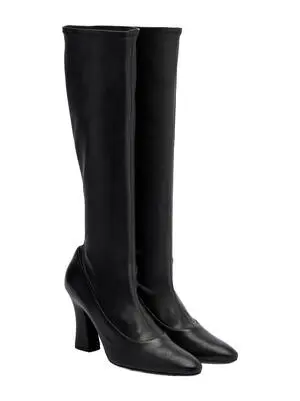 Magda Butrym Leather Knee-high Boots - Black