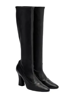 Magda Butrym Leather Knee-high Boots - Black