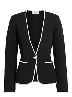 Thom Browne Wool-blend Cardigan - Black