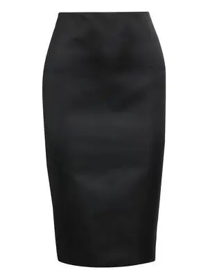 Victoria Beckham Cotton-blend Skirt - Black