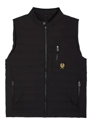 Belstaff Chassis Padded Stretch-shell Gilet - Black