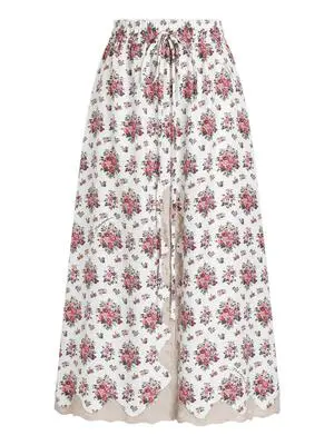 Dolce & Gabbana Floral-print Midi Skirt - Multicolor