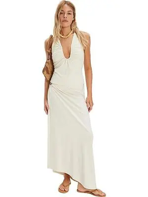 Significant Other Shelby Maxi Skirt Set - Eggshell