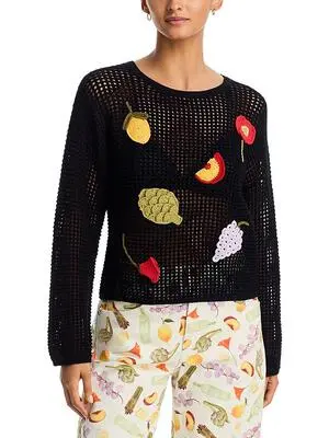 Aqua Knit Top Exclusive - Black