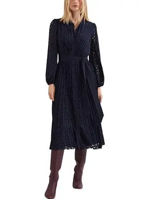 PHASE EIGHT Marina Midi Dress - Navy