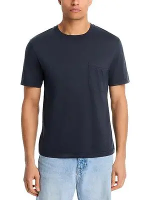 FRAME Light Cotton Pocket T-shirt - Antique Black