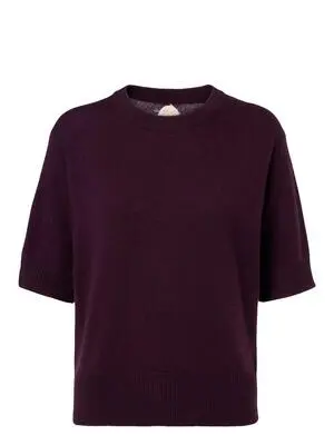Jardin Des Orangers Jardin Des Orangers Cashmere V-Neck Sweater Purple